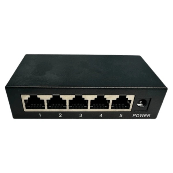 5-Port 48V Gigabit Mini Network Switch - Aerial Suppliers | Liverpool ...